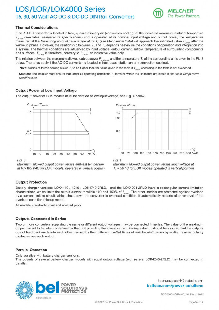 LOK4000 series technical document page 5