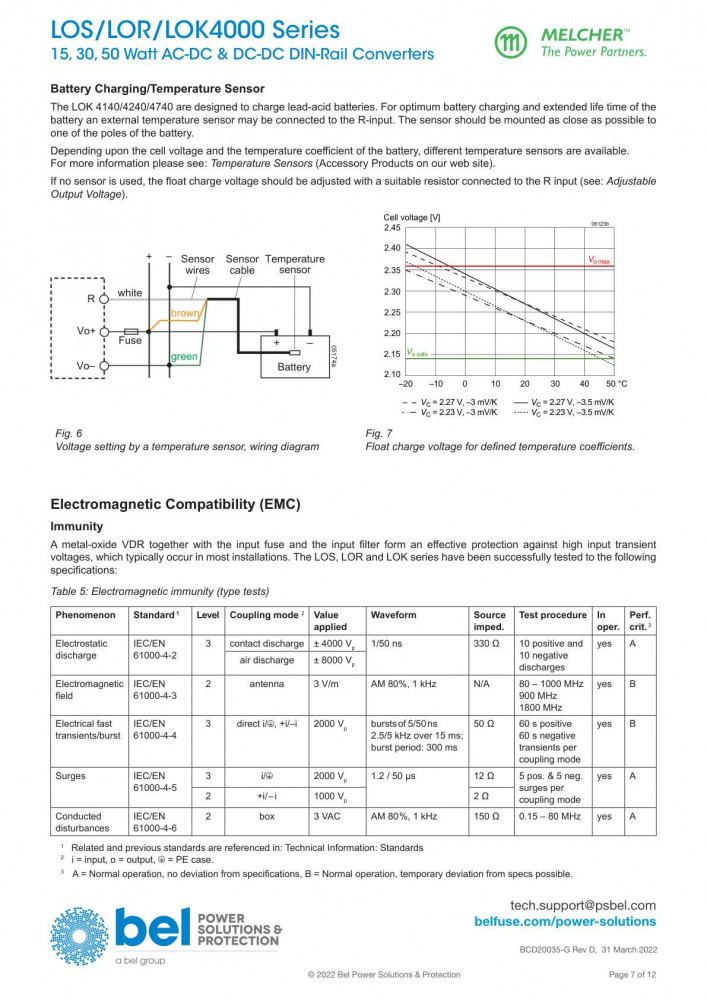 LOK4000 series technical document page 7