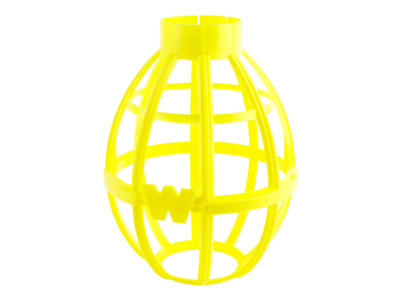 Incandescant Stringlight Construction Guard 1-1/2 Neck Zinc Plated, Long, Narrow Profile