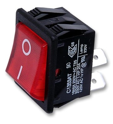 Bulgin C1353ALGNE Rocker Switch