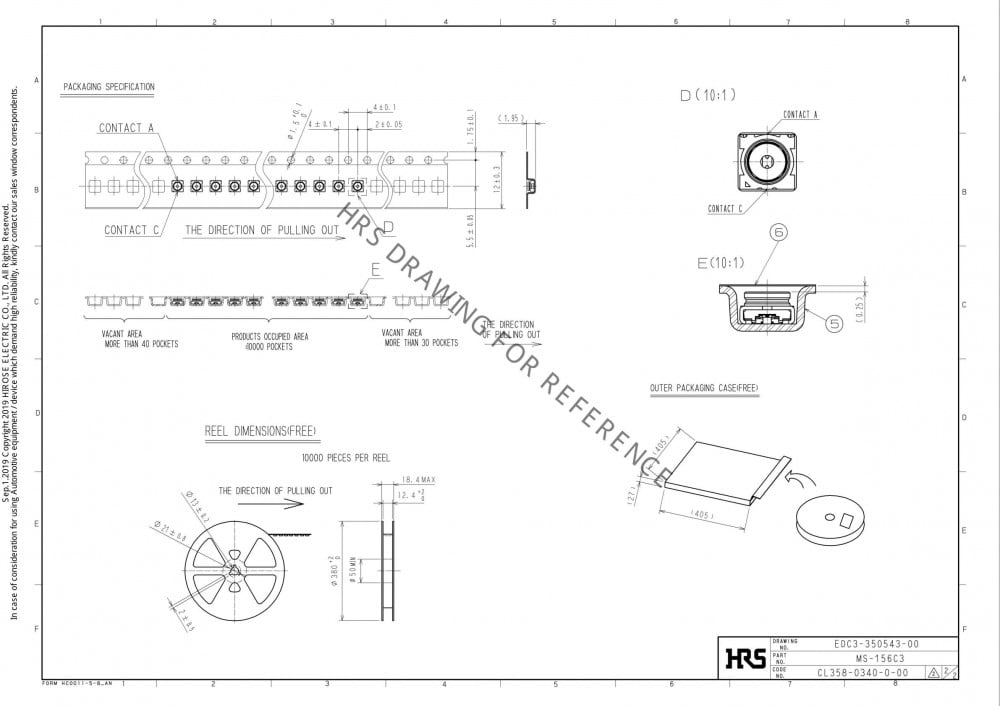 HRS MS-156C3 technical document page 2
