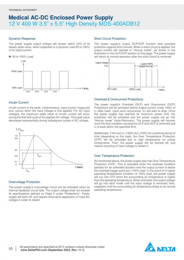 MDS-400ADB12 AA datasheet page 10