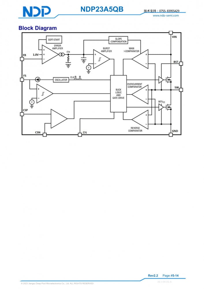 NDP23A5QB datasheet page 5
