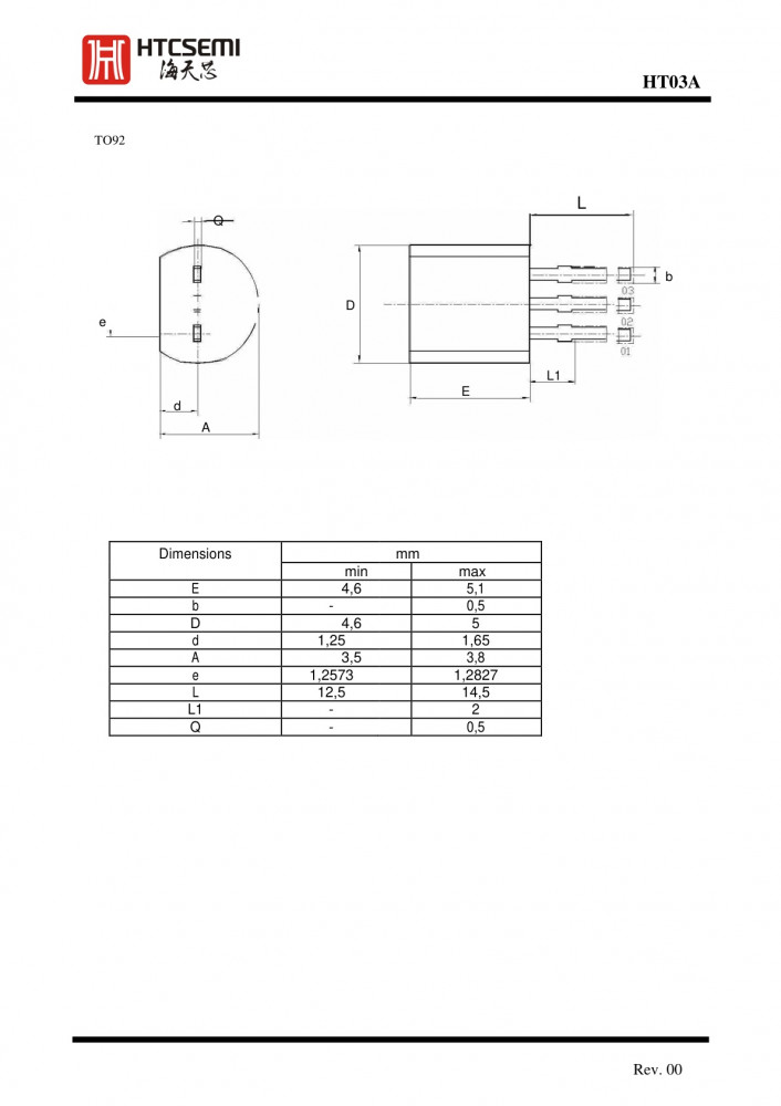 HT03ARTZ datasheet page 8