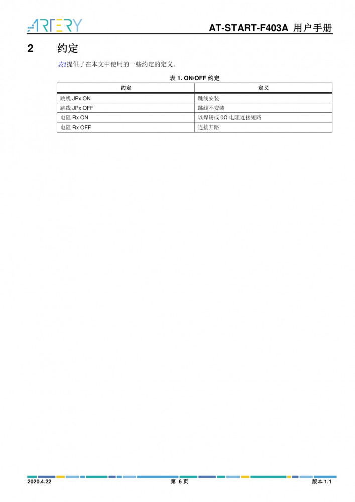 AT-START-F403A documentation page 6