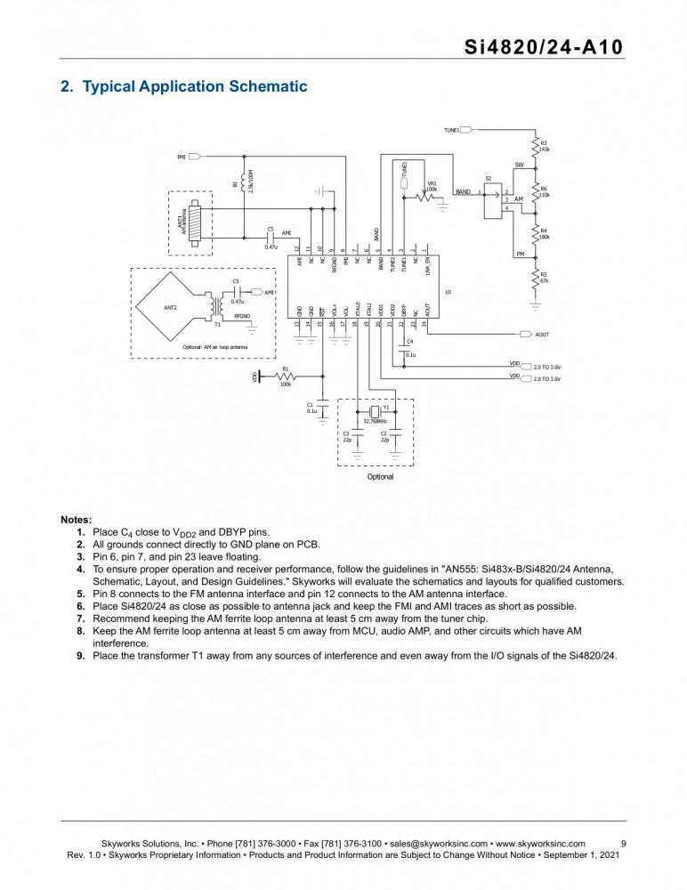 SI4824-A10-CU datasheet page 9