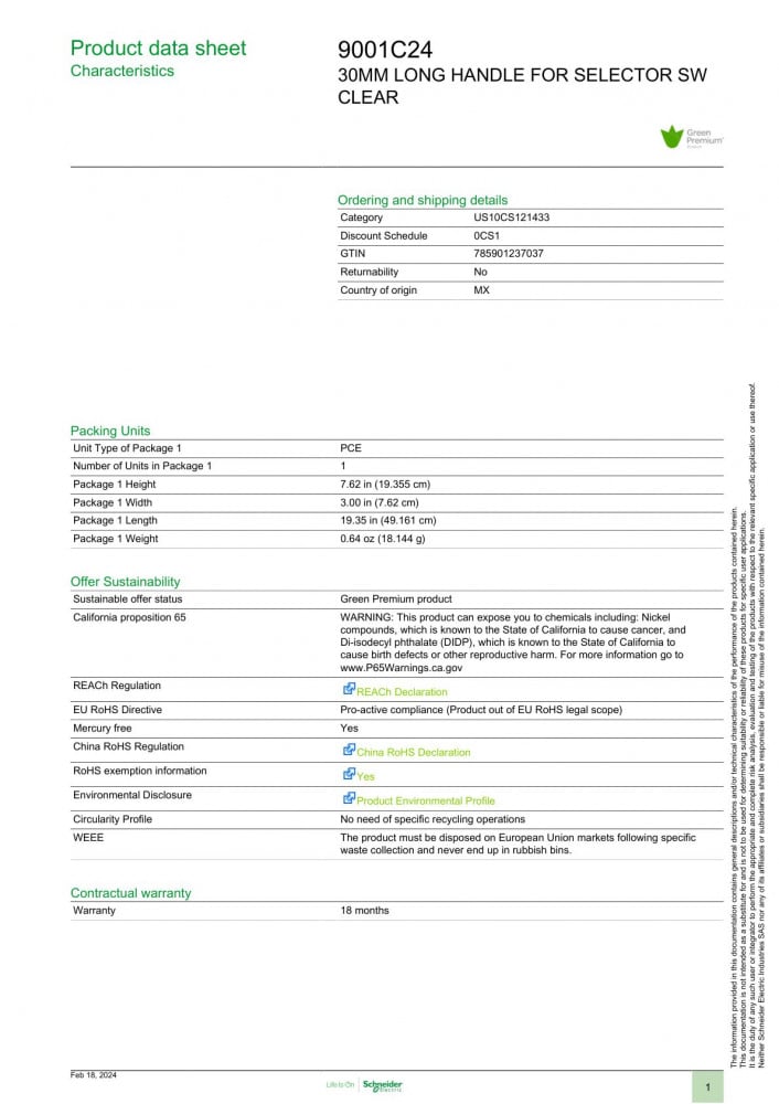 9001C24 technical document preview