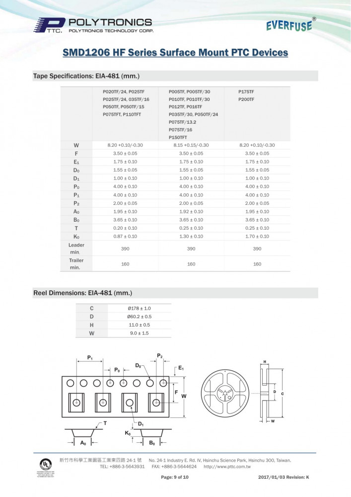 SMD1206P035TF/30 datasheet page 9