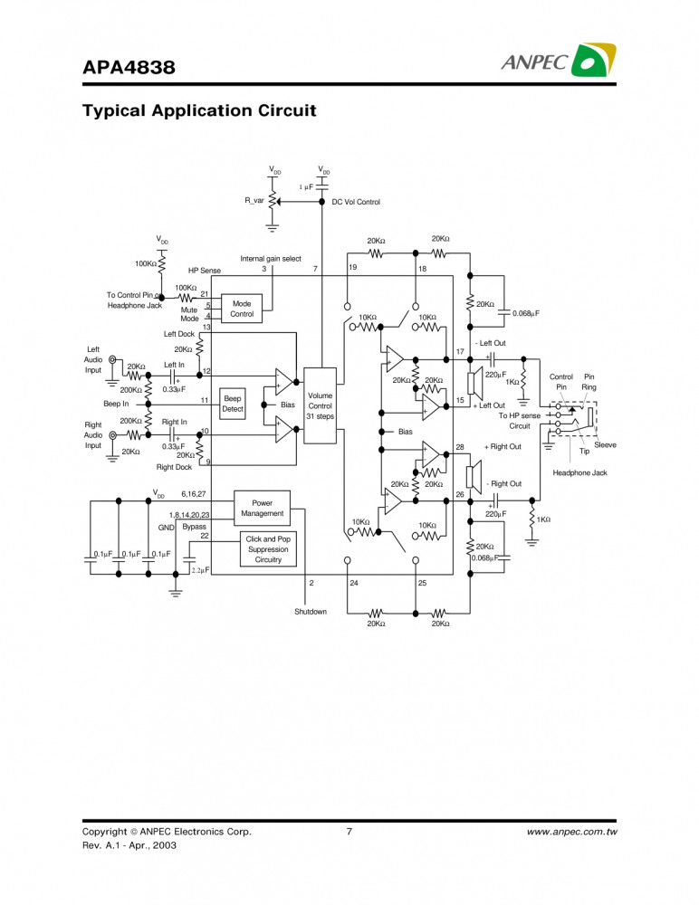 APA4838 datasheet page 7