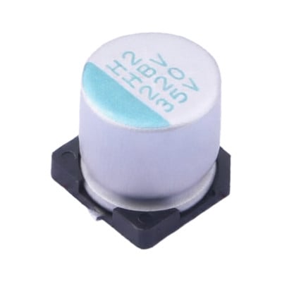 Lelon HBV331M1ETR-1010 Aluminum-Polymer Capacitor