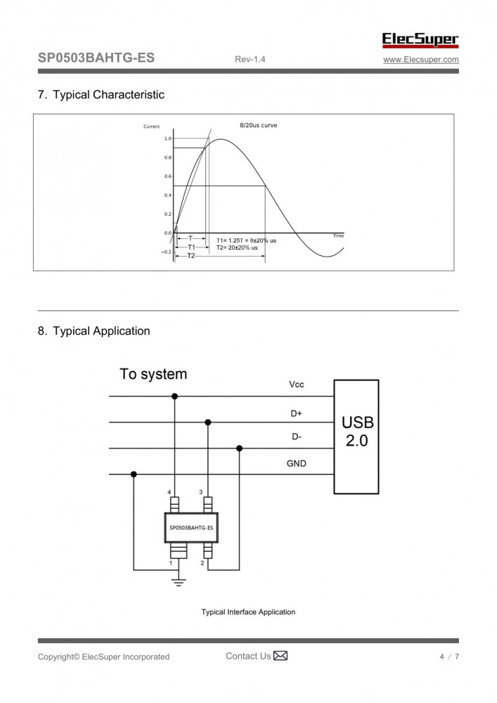 SP0503BAHTG-ES datasheet page 4