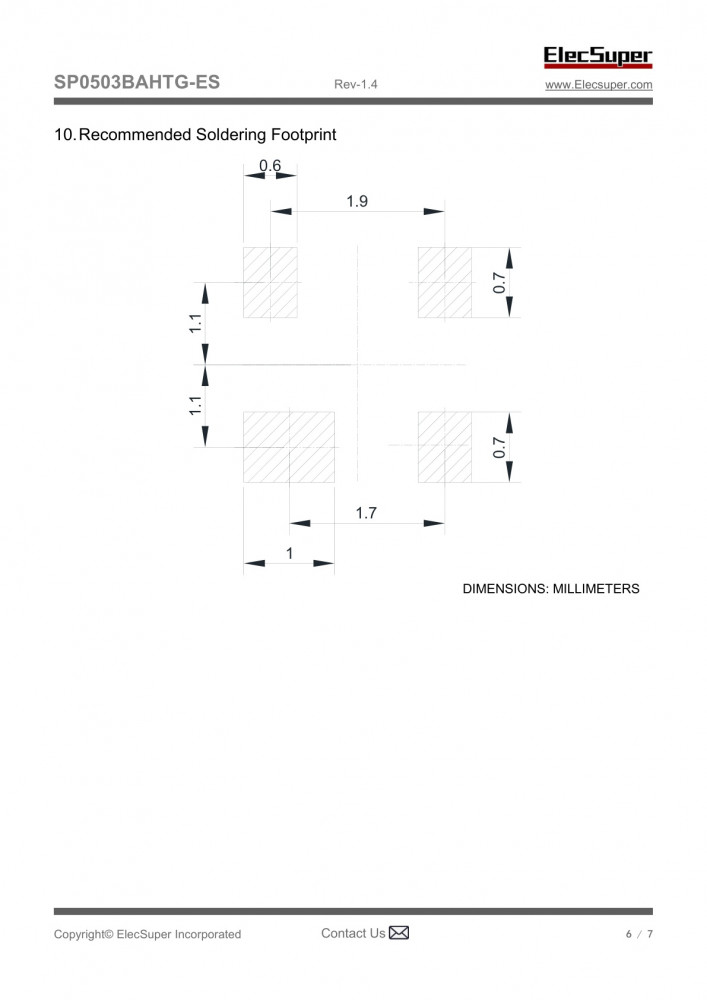 SP0503BAHTG-ES datasheet page 6