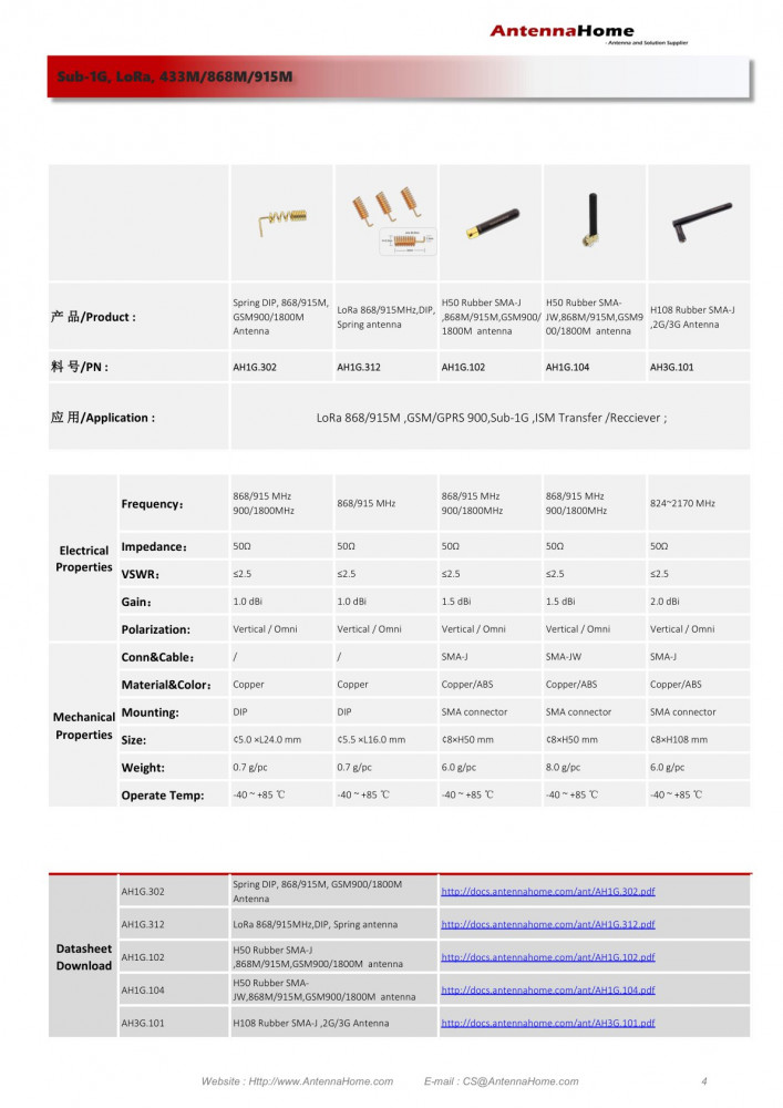 AH2G.352 product document preview, page 4