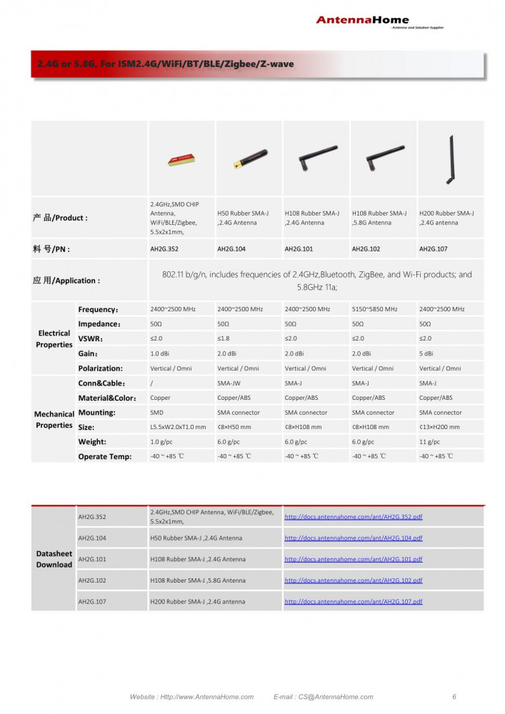 AH2G.352 product document preview, page 6