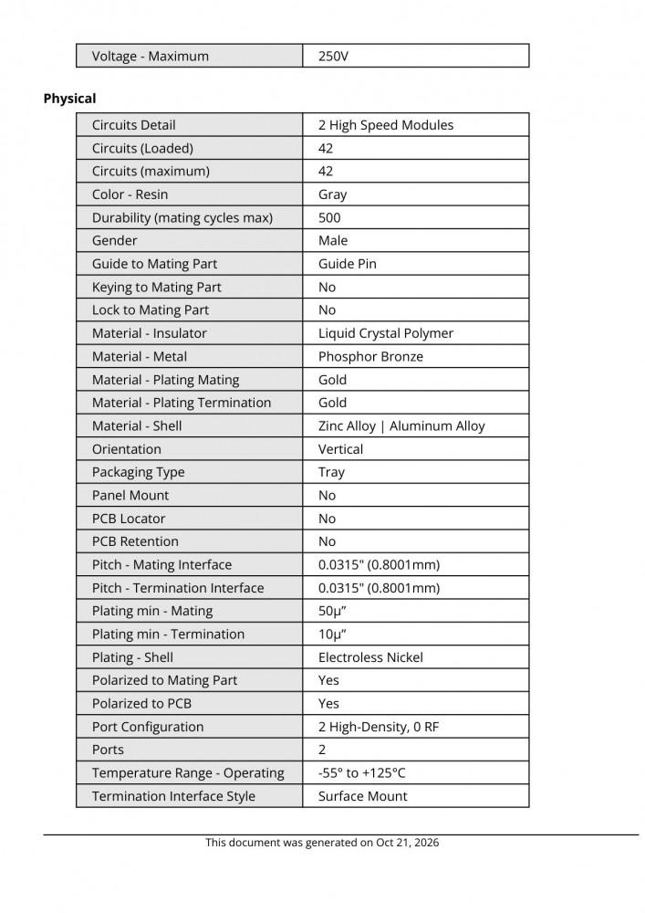 SVP-A1R-G2A-HH technical document preview, page 2