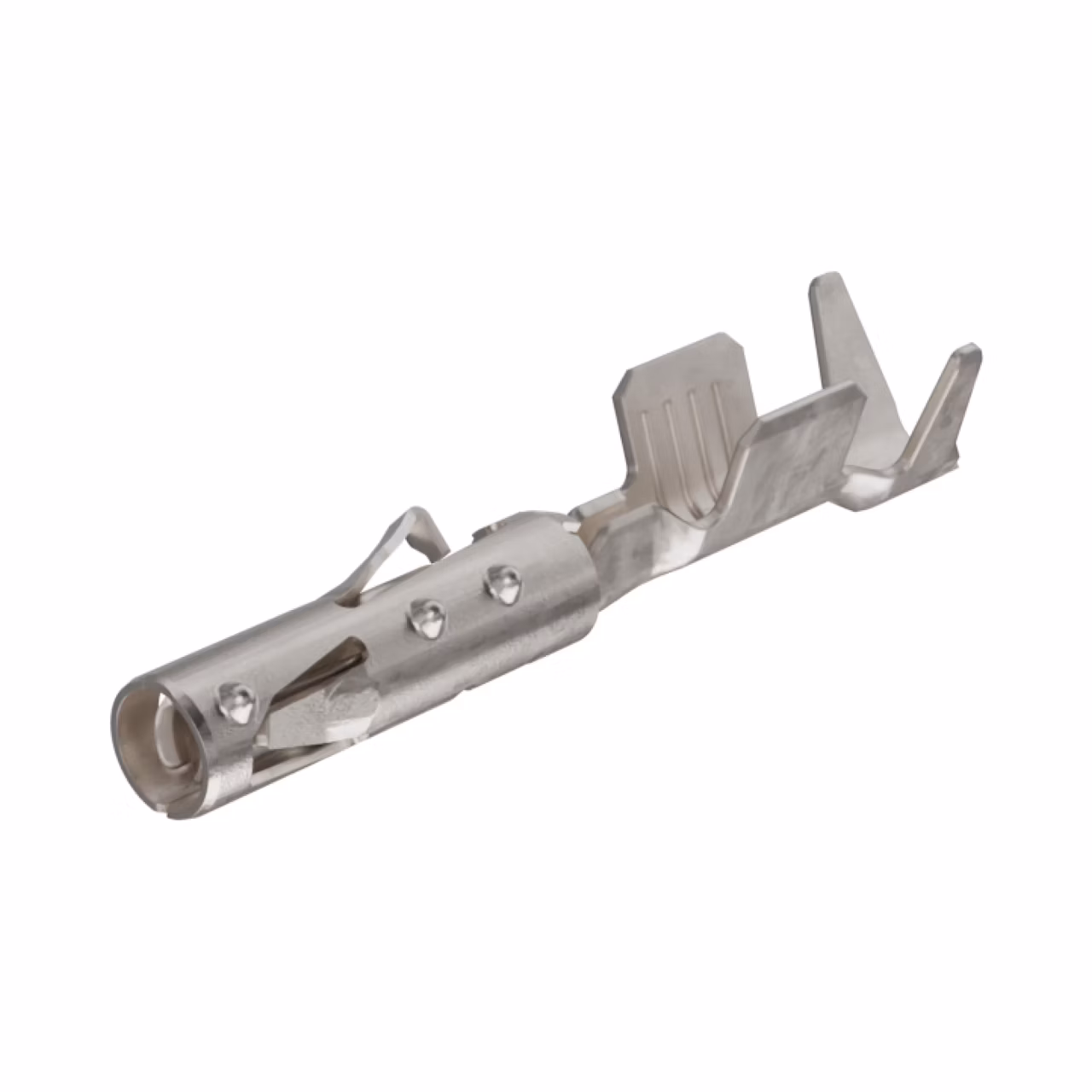 0.635mm CMC CP Female Terminal, HP Version, Tin Plated with Selective 1.27µm Gold in Contact Area, for Square 0.60mm x 0.60mm Pins, Wire Size 0.75mm² for sale
