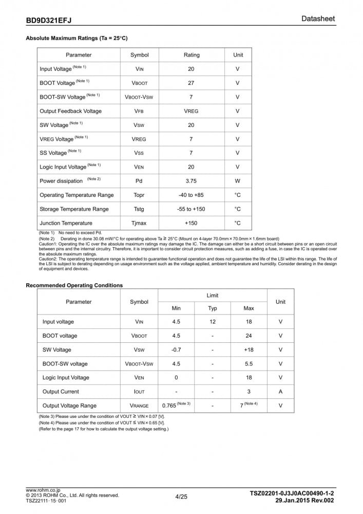BD9D321EFJ-E2 technical document page 4