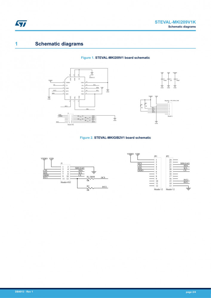 STEVAL-MKI209V1K documentation page 2