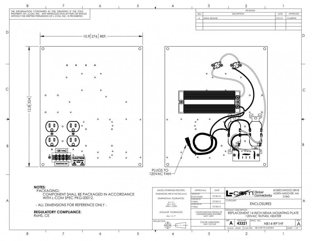 NB14-RP1HF technical document preview