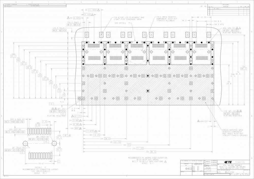 TE Connectivity 2110742-1 drawing page 4