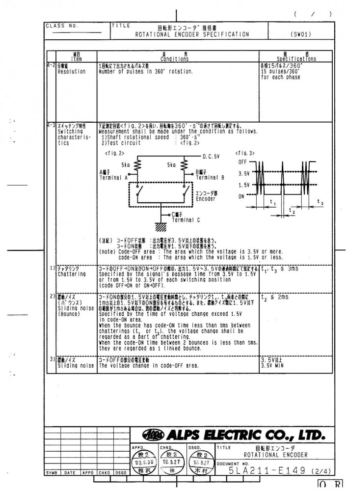 EC11E153442W specification page 2
