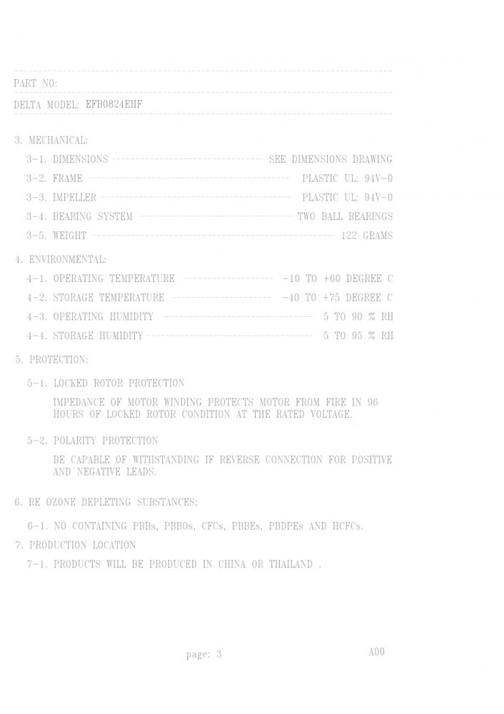 EFB0824EHF specification page 4