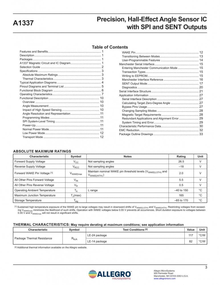A1337 datasheet page 3