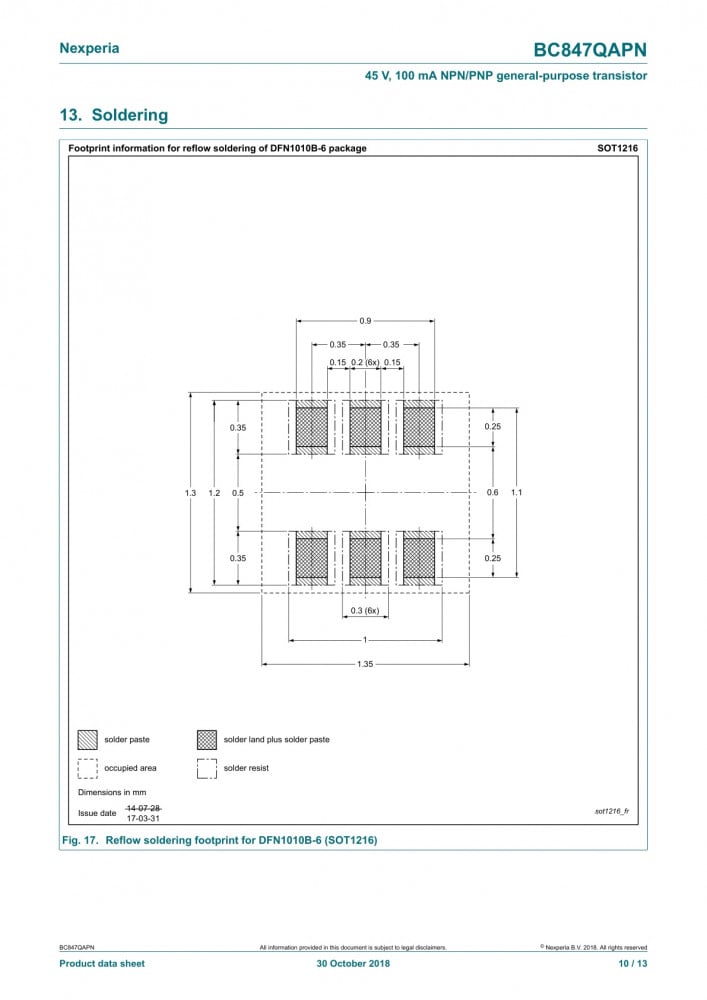 BC847QAPNZ datasheet page 10