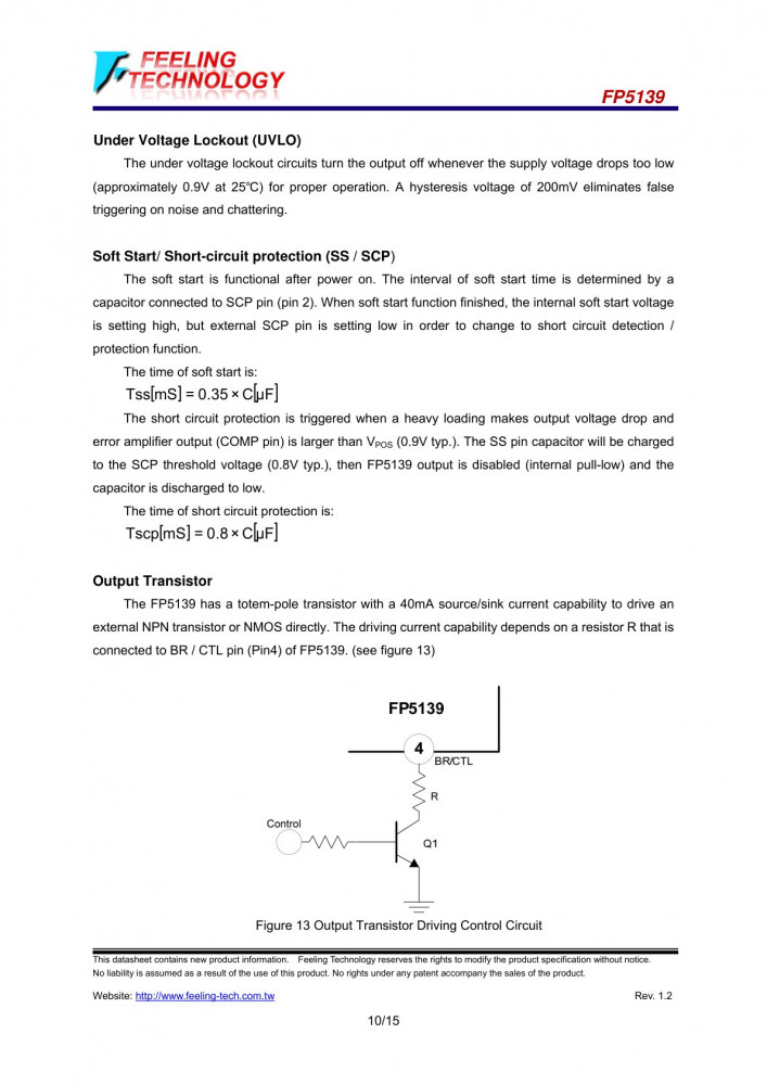 FP5139BWR-LF datasheet page 10