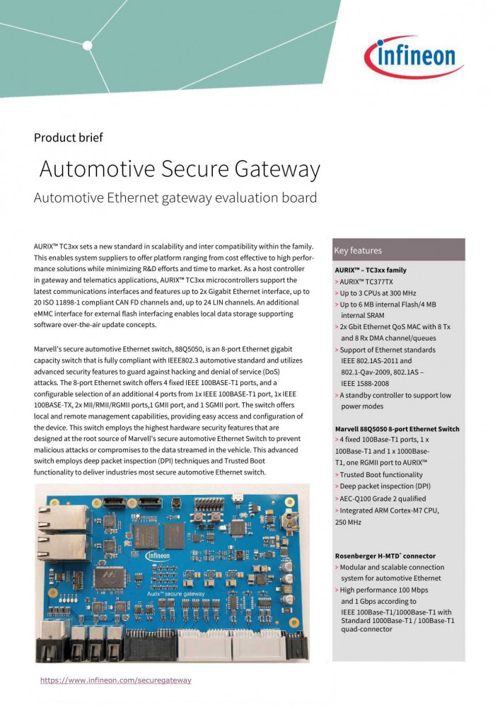 Automotive Secure Gateway document page 1