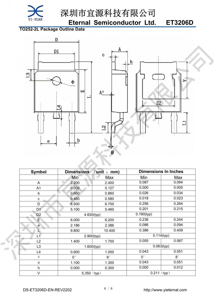 ET3206D datasheet page 6