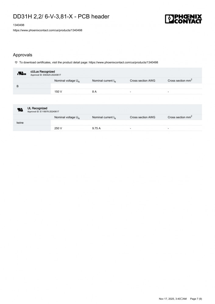 Phoenix Contact 1340498 product document page 7