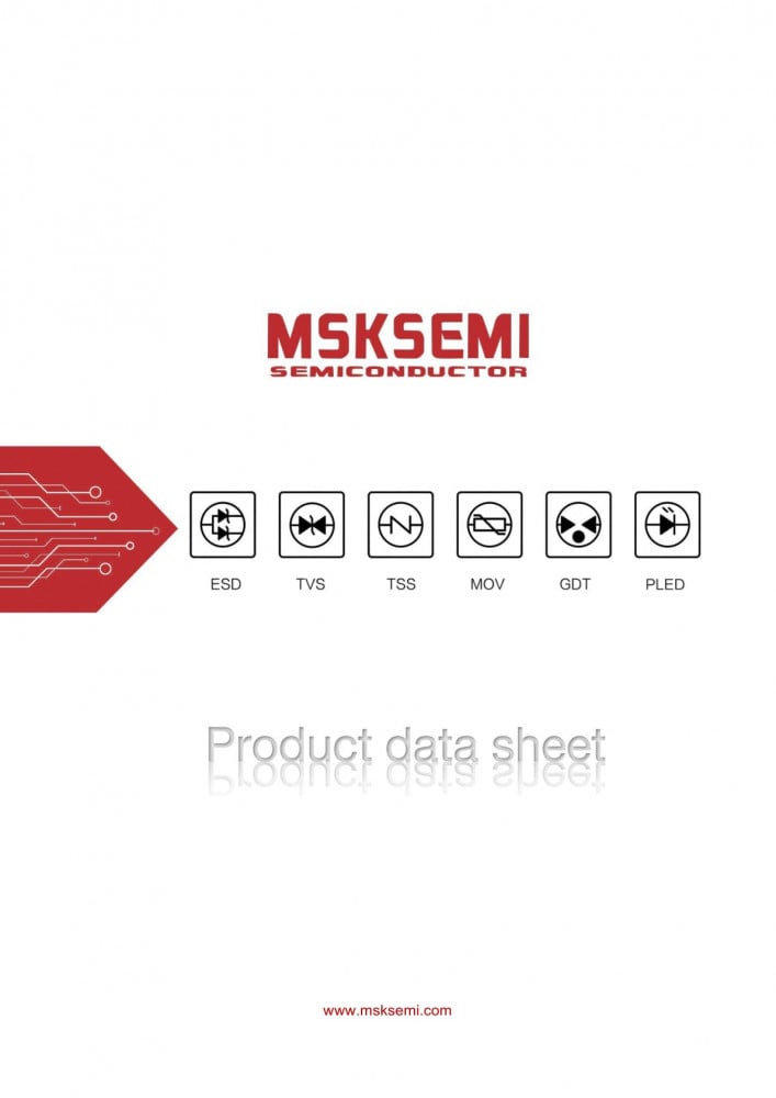 ESD5Z3.3T1G-MS datasheet page 1