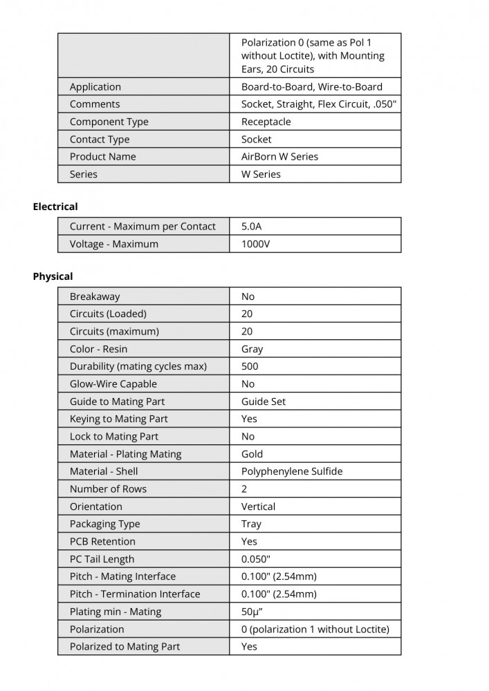 WTB20SAF3SY0 technical document image, page 2