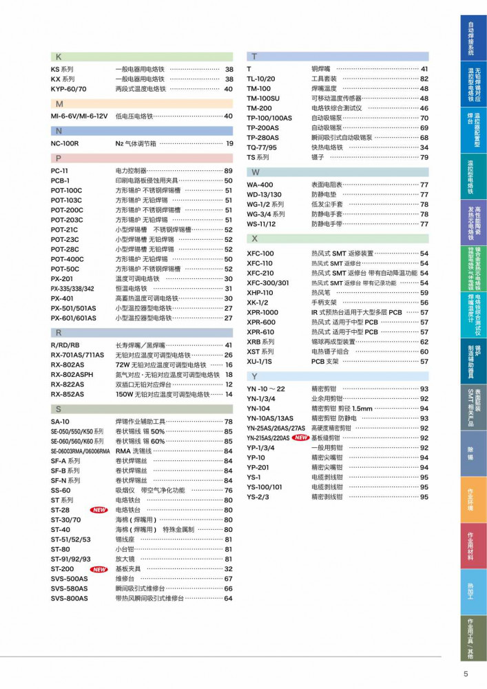 GOOT catalogue page 5