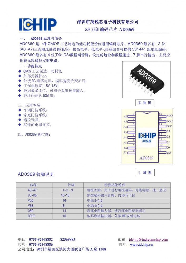 AD0369 datasheet page 2