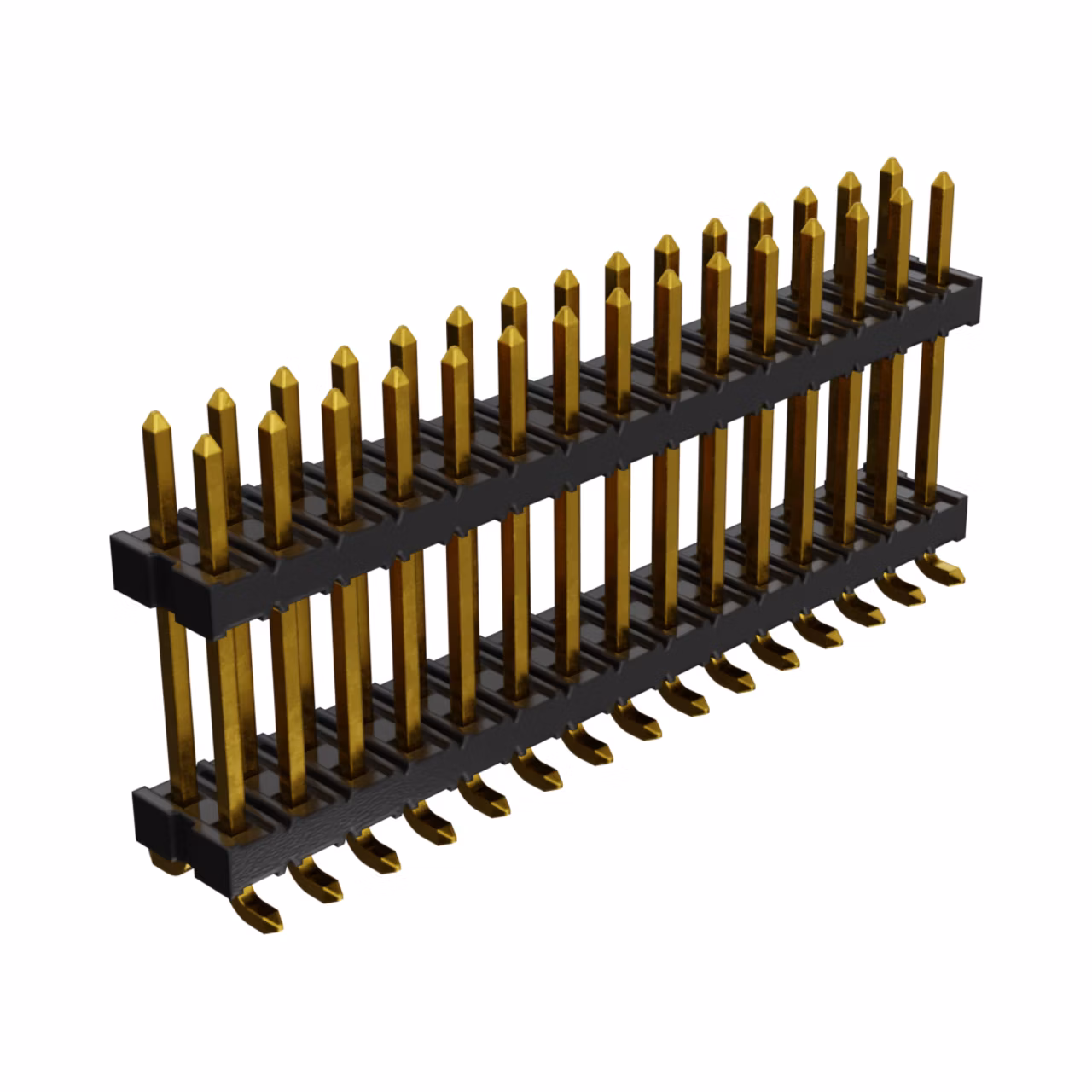 2.00mm Pitch Milli-Grid Header, Right-Angle, Through Hole, 14 Circuits, 0.05µm Gold (Au) Plating, Mating Pin Length 4.00mm, Tail Length 1.85mm, Tray, Lead-Free