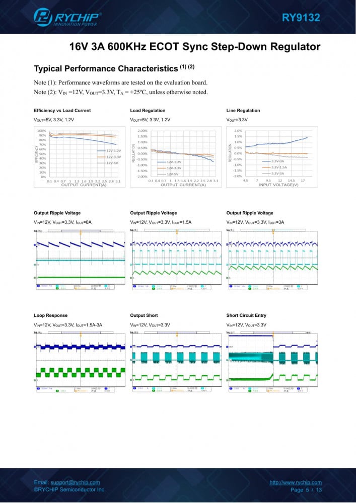 RY9132 datasheet page 5