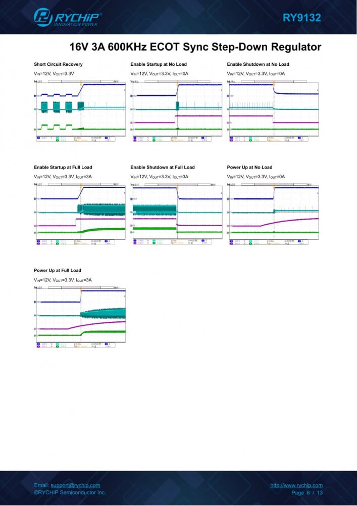RY9132 datasheet page 6