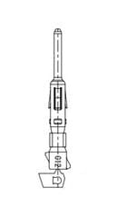 JAE Electronics KN01P25HHP2 Heavy Duty Connector Contact for sale