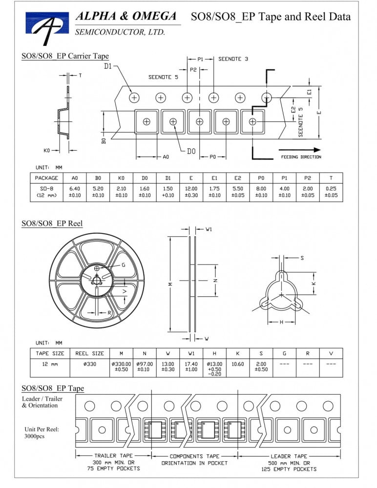 AO4447A datasheet page 8