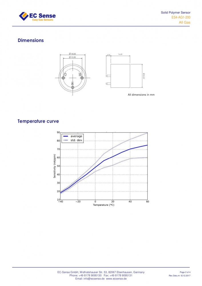 ES4-AG1-200-01 technical document page 2