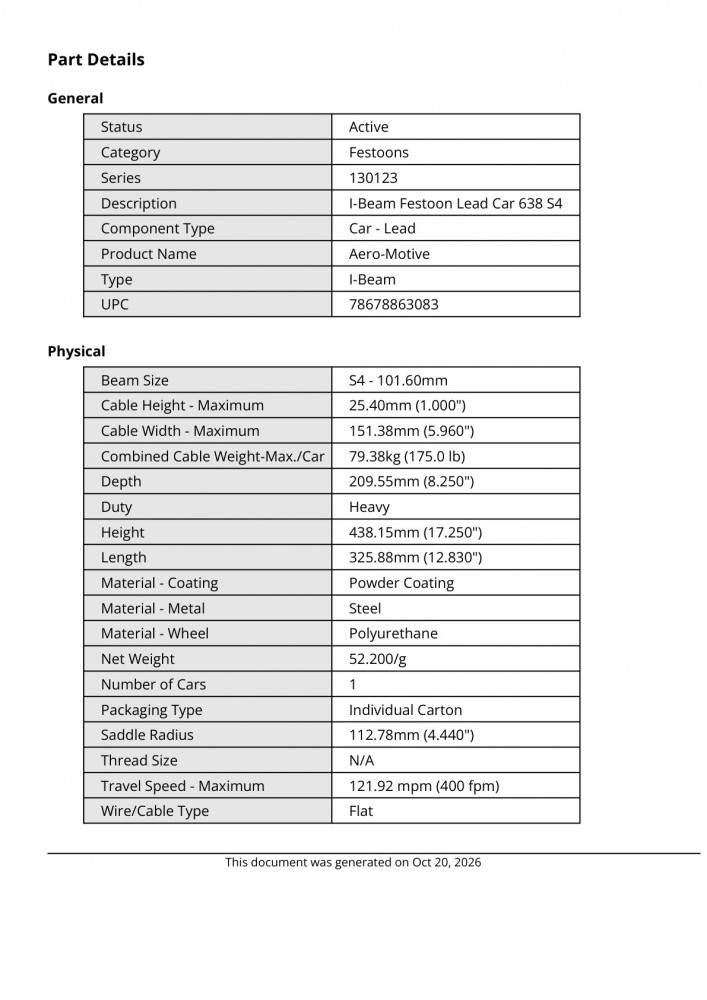 Product document image 2 for MOLEX 1301230066