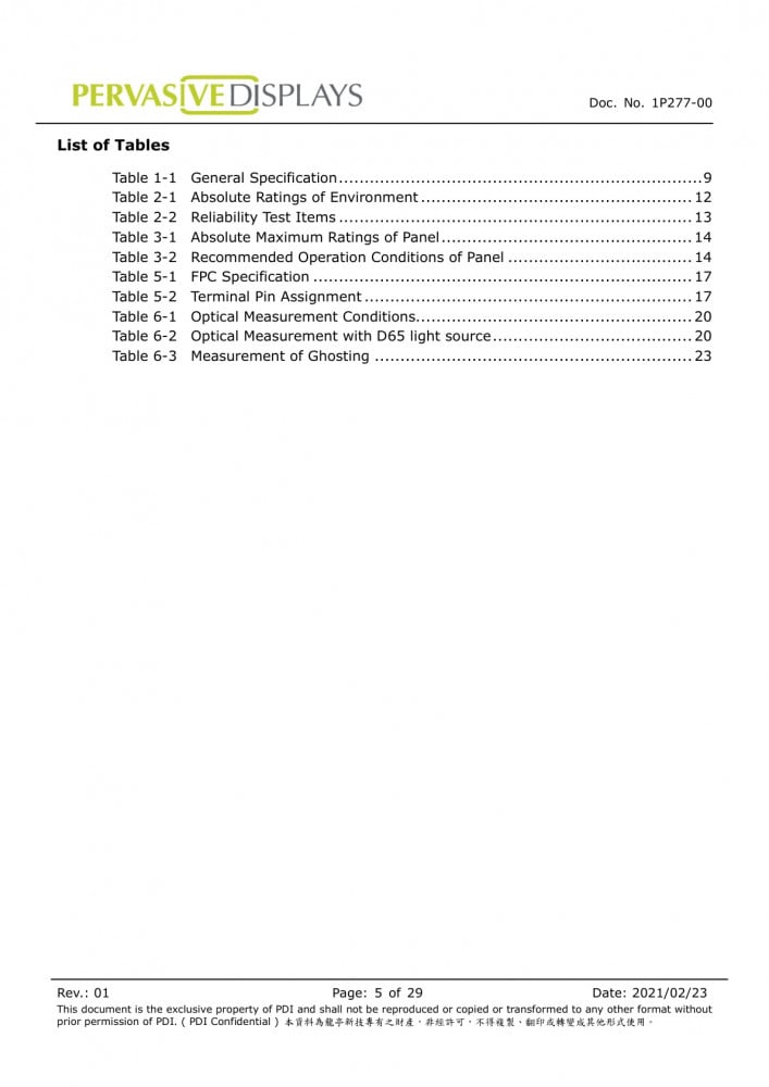 E2741JS0B2 specification page 5