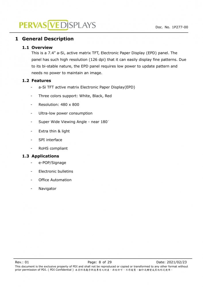 E2741JS0B2 specification page 8