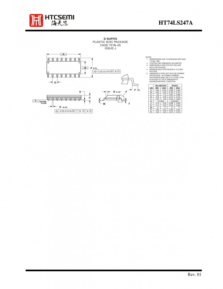 HT74LS247ANZ datasheet page 7