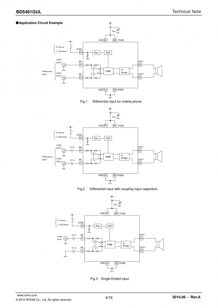 BD5461GUL-E2 datasheet page 4