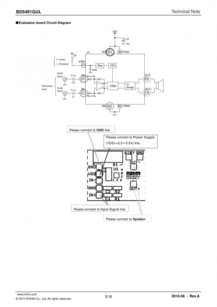 BD5461GUL-E2 datasheet page 5
