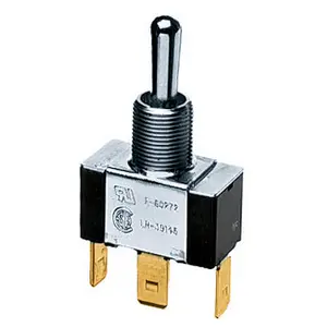 Extra Heavy Duty Industrial Grade, Toggle Switches, General Purpose AC, Single Pole Double Throw Center Off, 15A 120/277V AC Toggle