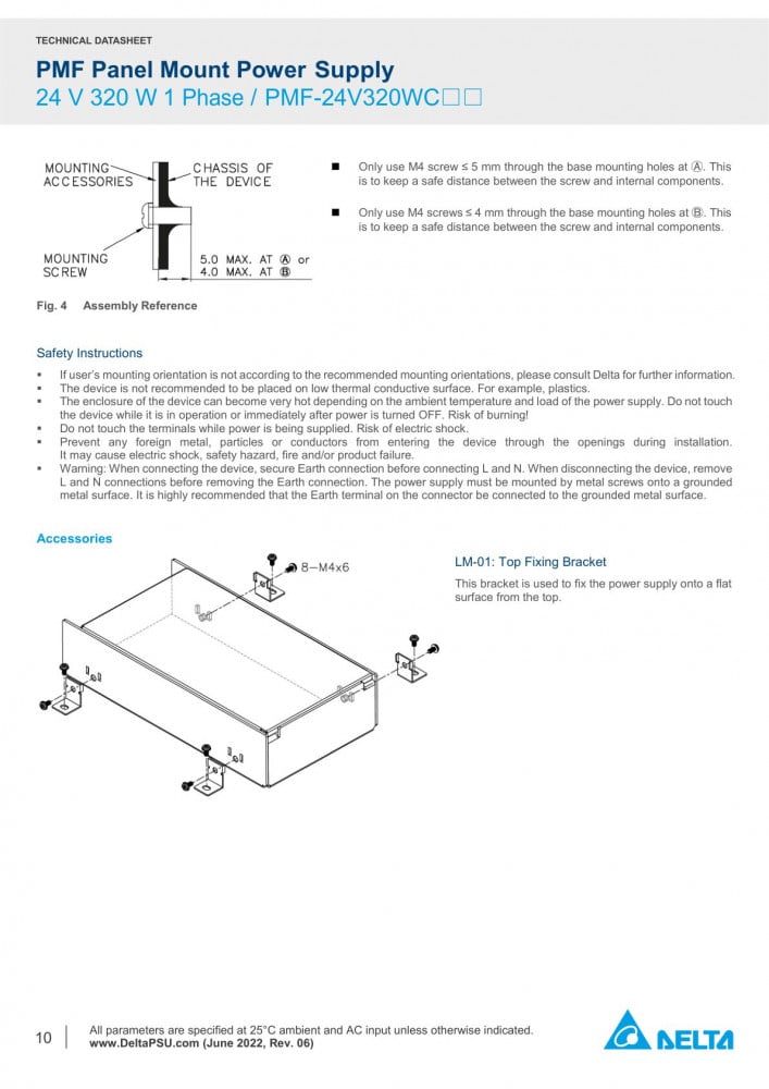 PMF-24V320WCGR datasheet page 10